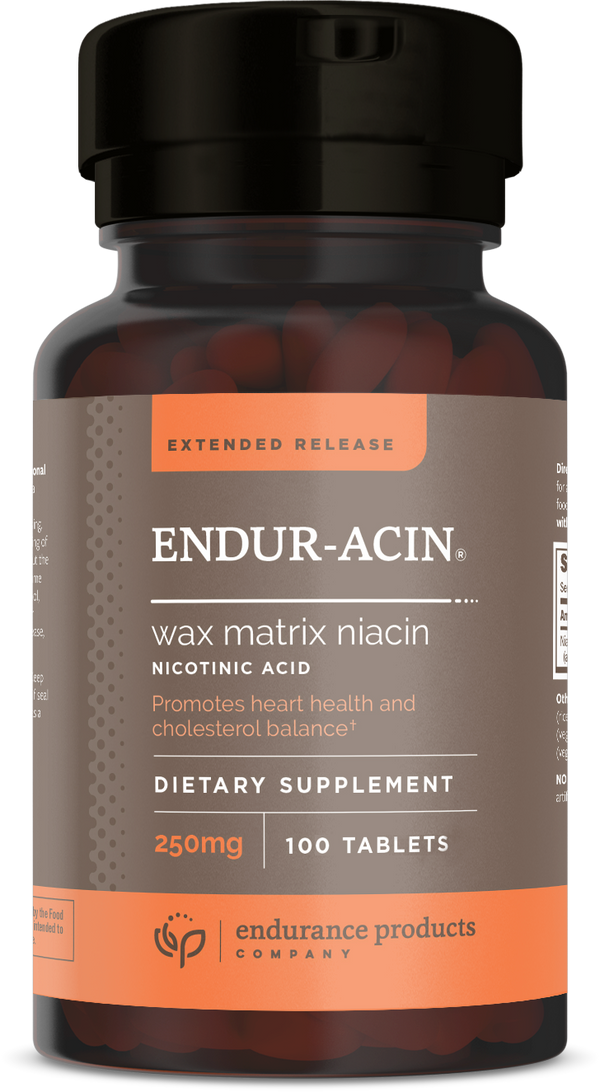 ENDUR-ACIN® Extended Release Niacin Supplement 250mg - Endurance ...