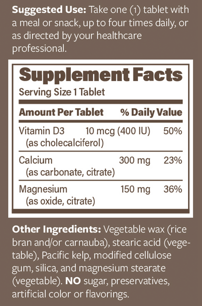 Cal-Mag Complex – Calcium Magnesium Dietary Supplement - endur.com ...